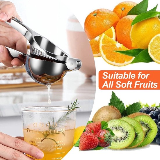 Handpers Citruspers Handmatig - Anti-Bijtmiddel - Zware Sapcentrifuge ...