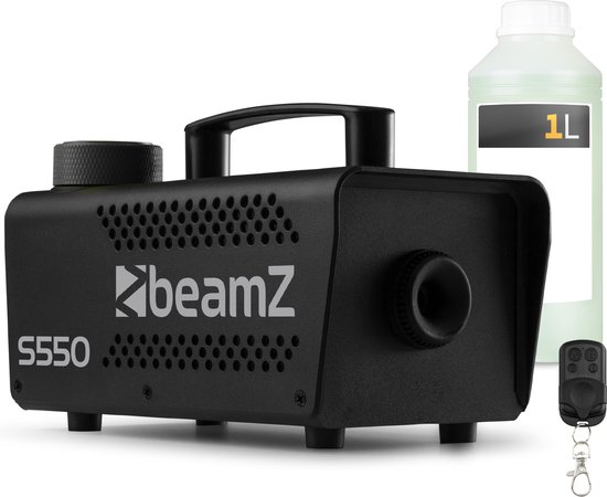 BeamZ S550 rookmachine met 1 liter rookvloeistof - Party rookmachine ...
