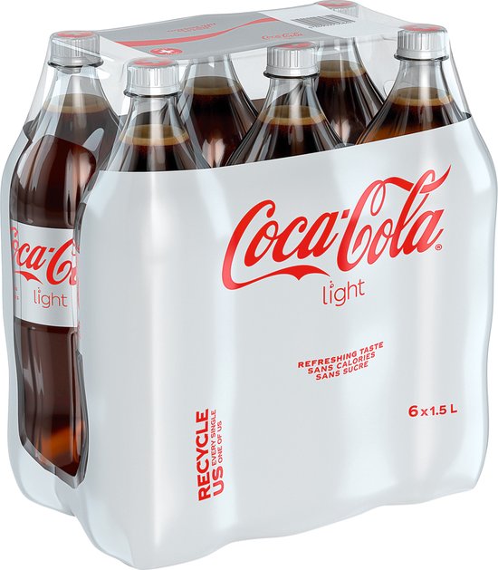 Coca Cola Light - Frisdrank - 6 x 1,5 liter | bol