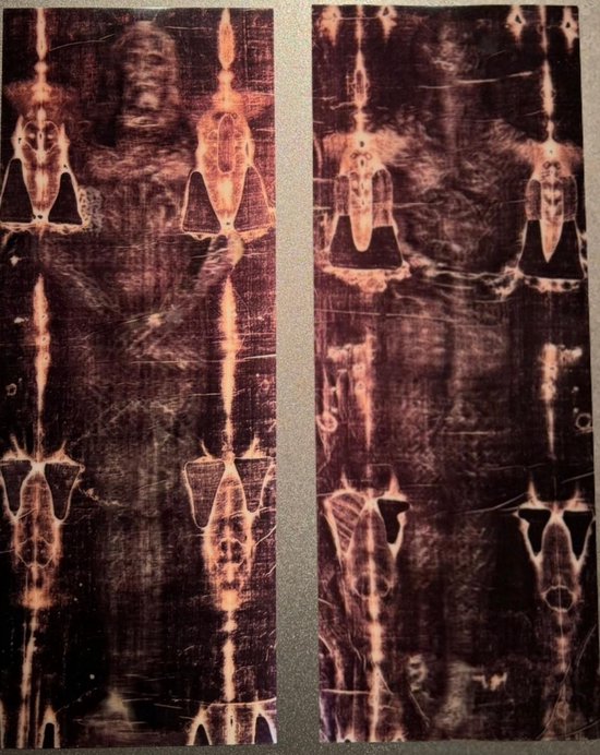 Shroud of Turin(Lijkwade van Turijn) - Full Body set - 48 x 17cm | bol