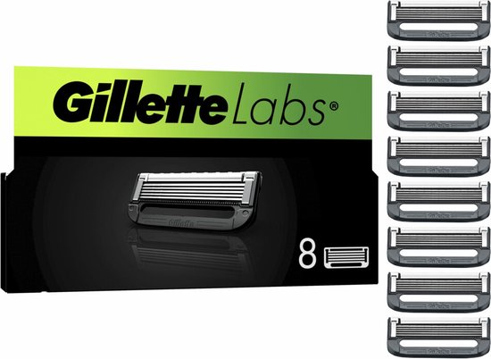 Gillette Labs Scheermesjes - 8 stuks | bol