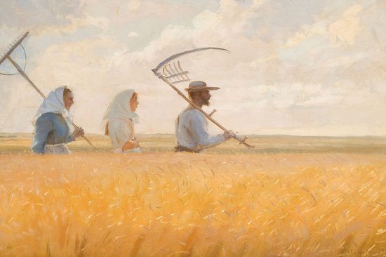 Anna Ancher - Harvest Time (1905), Oogsttijd (1905) - 2:3 | bol