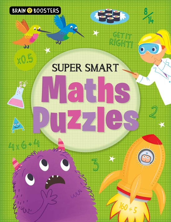 Brain Boosters: Super-Smart Maths Puzzles, Lisa Regan | 9781789503050 ...