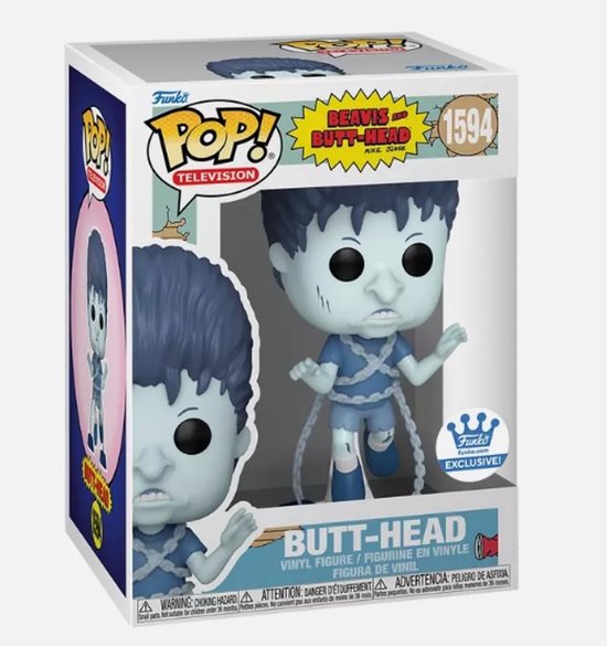 Funko Pop! Television: Beavis and Butt-Head - Butt-Head #1594 Exclusive ...