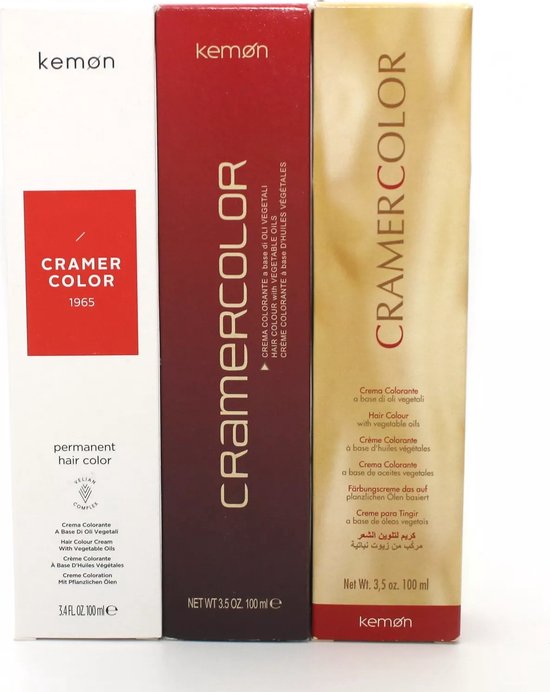 Kemon - Cramer Color 1965 - 102 Beige Super Lighten. - 100ml | bol