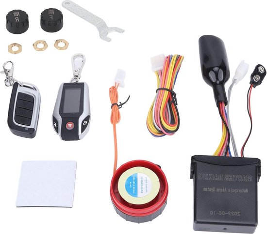 2 Way Car Security System Waterproof Multifunction Anti-Theft ...