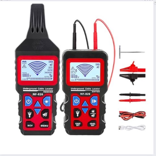 Kabeltester - Kabelzoeker - Met toongenerator - Circuittester | bol