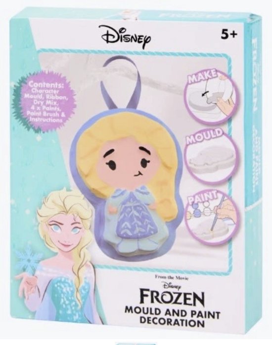 Frozen - Gipsfigurenset - Knutselen - Creatief - Disney - Gipshanger ...