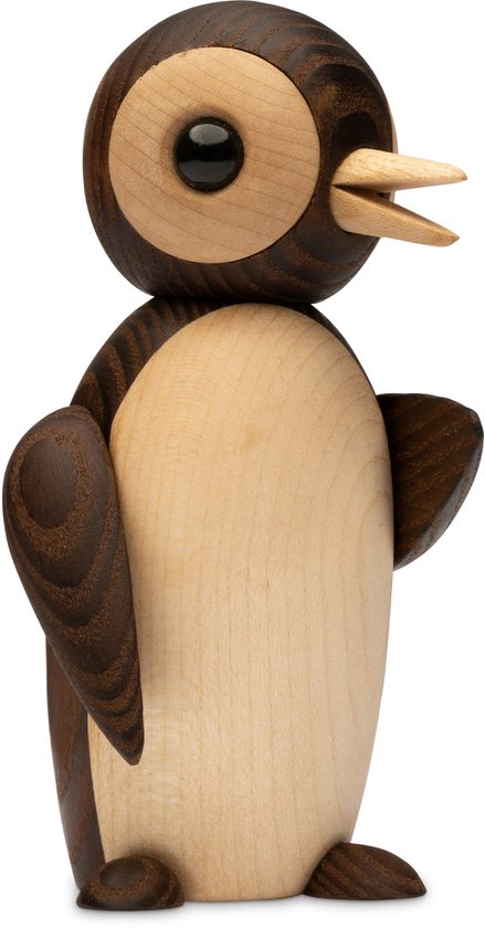 Spring Copenhagen Wooden Figure Animal Penguin "Frost" 118g H12.5W7xL7 ...