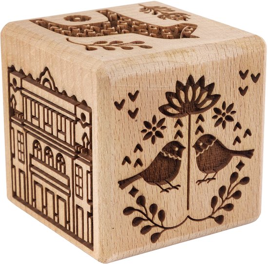 Goody Woody - Uitsteekvormpjes - gegraveerd taartstempel - 6 cm ...