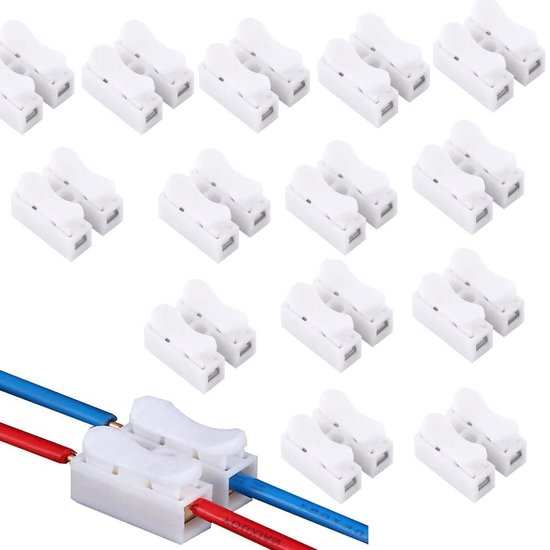 2P CH-2 Crown Terminals Plugable Cable Quick Coupling Connectors LED ...