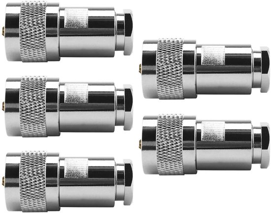 5 Stks Kabel Klem Compressie Plug Coaxiale Adapter voor 5D-FB Aircell 7 ...