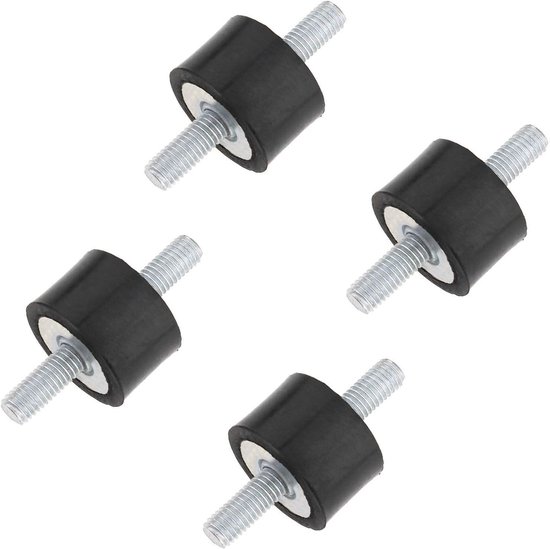 4 Stks M8 30x20mm Rubber Schokdemper Isolator Damper Mount Dubbele Mannelijke... | bol