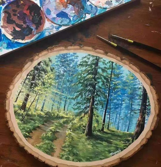 Houten Schijven voor Ambachten en Decoratie - 3 Stuks Ongeboorde Houten ...