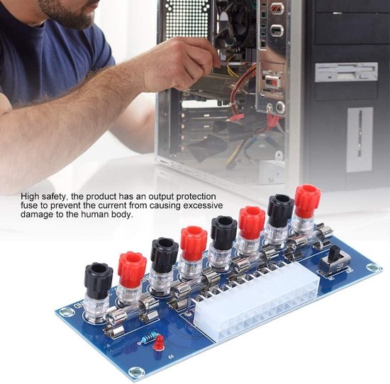 Desktopcomputer Chassis Voedingsmodules ATX Transfer Board Switchboard ...
