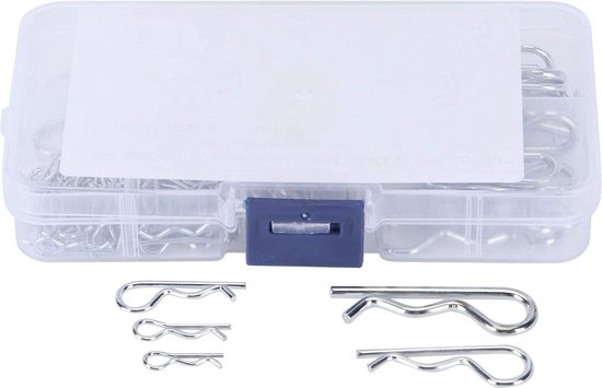 100 Stuks R-clips Splitpennen Roestvrijstalen Trekpen Assortiment ...
