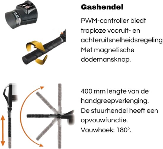 Haswing Elektrische buitenboordmotor Ultima 3.0/29.6V | bol