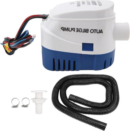 Loodgietersset Bootlenspomp en Installatieset DC12V 1100gph Lenspomp ...