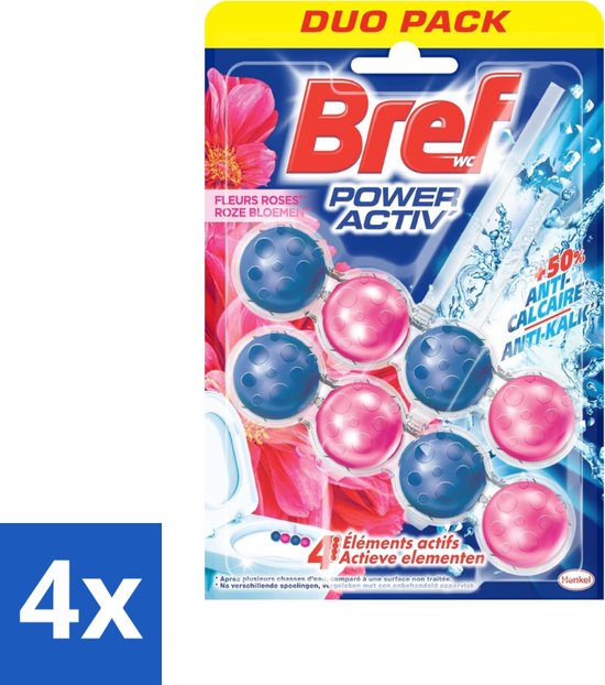 Bref Toiletblok Brilliant Gel Fresh Flowers 2 stuks per verpakking ...
