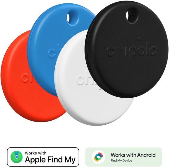 Chipolo Pop - Bluetooth Tracker & KeyFinder - Werkt met Apple Find My & Android Find... | bol