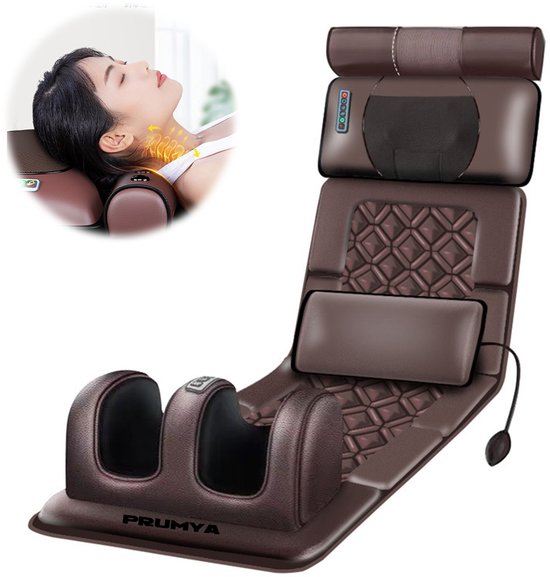 Full Body Massage mat, Massage matras, Massage kussen - Trilfunctie ...