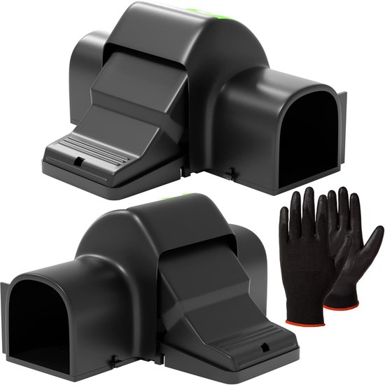 Effectieve Rattenval Set van 2 – Veilig, Krachtig en Herbruikbaar voor ...