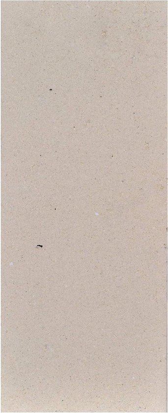 Vuurvaste steen - Geperst - 30 mm dik - Geelachtig - Voor haarden en ...