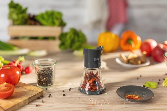 Mini Kruidenmolen Vaas - Compacte Keukenhulp voor Zout, Peper, en ...