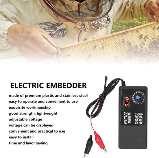 Elektrische Embedder Bijenteelt Nest Foundation Frame Ingebed Display ...