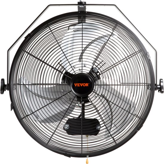 Vevor wandventilator - 57 cm, 90W, 3 snelheden, 4150 CFM, buiten en ...