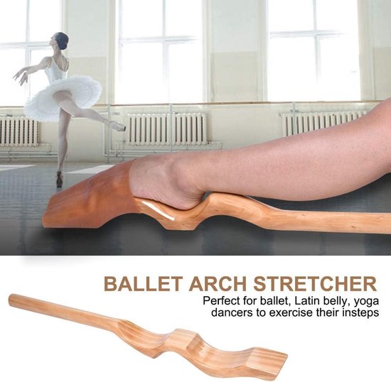 Ballet Instep Shaper träbalettfotbår - Yoga Gymnaster Balett Latin ...