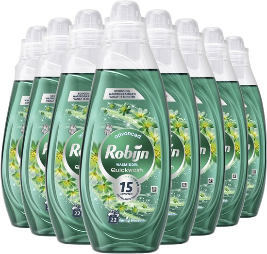 Robijn Advanced Quickwash Vloeibaar Wasmiddel - Spring Blossom - voor ...