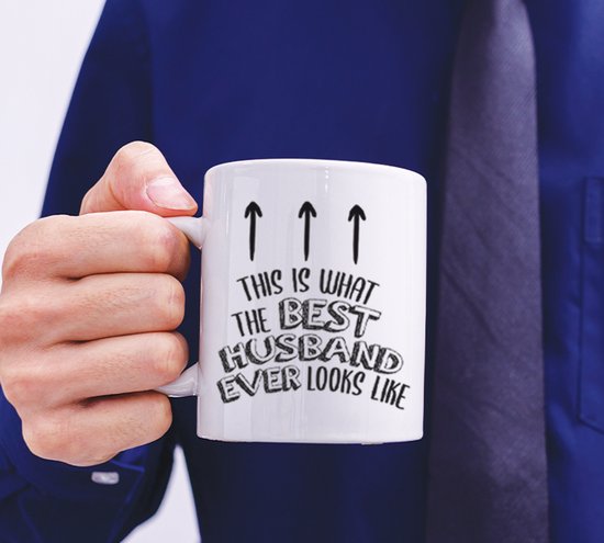 Mok Best Husband Ever - Grappig design - 300 ml - Magnetron- en ...