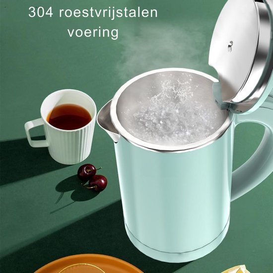 Mini Waterkoker - 0.5L - RVS - Snelle Kooktijd - Droogkookbeveiliging ...