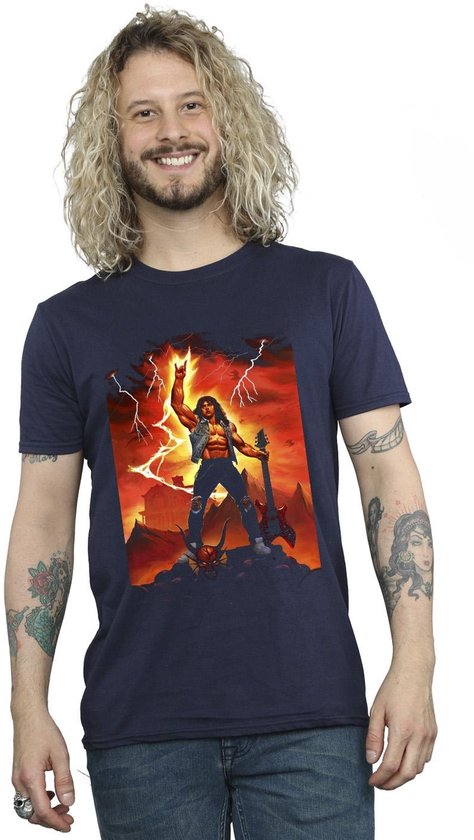 Netflix Heren Stranger Things Hell Guitar T-Shirt | bol