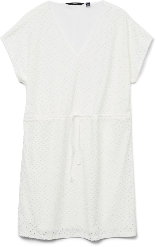 VERO MODA VMTASSA SS SHORT DRESS JRS NOOS Dames Jurk - Snow White | bol