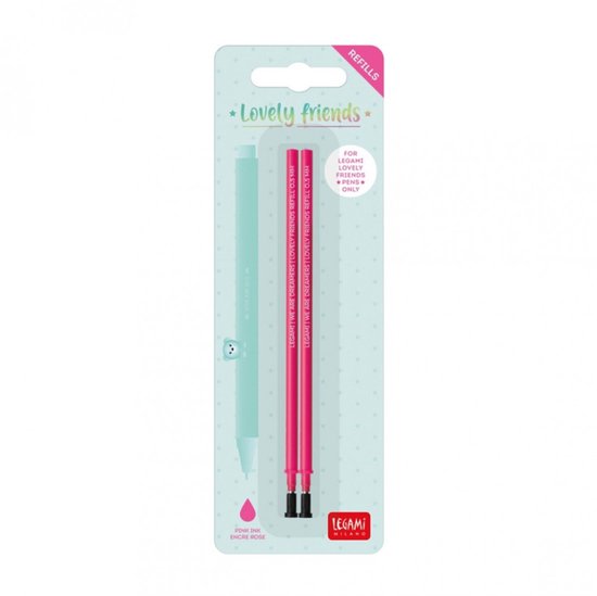 Legami Lovely friends vulling - 2 st - Roze | bol