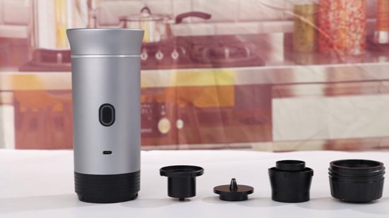 Draagbaar Koffiezetapparaat voor Onderweg - Draagbaar - voor in de Auto ...