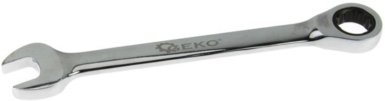 GEKO Ratelsleutel - 8 mm - CrV Staal - 72 Tanden - Surface Drive | bol