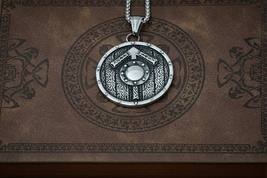 [Two Ravens] Tyr Ketting - Tyr Rune Hanger - Viking Schild Amulet ...