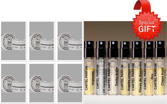 Bandido Haar Wax Nr 1. 6 Stuuk 150ml + 7 Tester CARTEL Parfum | bol