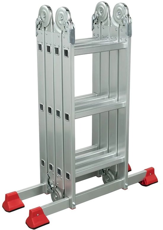 Parkside Multifunctionele Ladder 3-in-1 - Aluminium - Belastbaar tot ...
