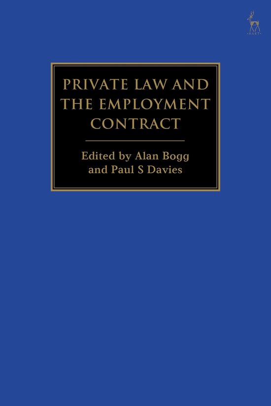 Private Law and the Employment Contract | 9781509981588 | Boeken | bol