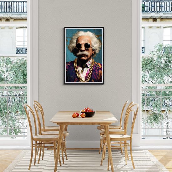 Albert Einstein Poster | Gangster Poster | Einstein Poster ...