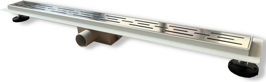 WoonWonder OptiFlow Douchegoot - 80cm - Met vloerflens - RVS | bol