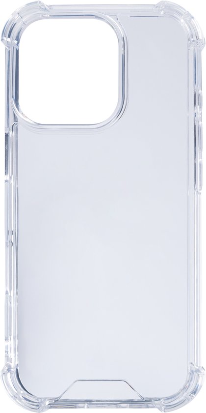 voor iPhone 16 Pro Max Anti-Burst Case Transparent | bol
