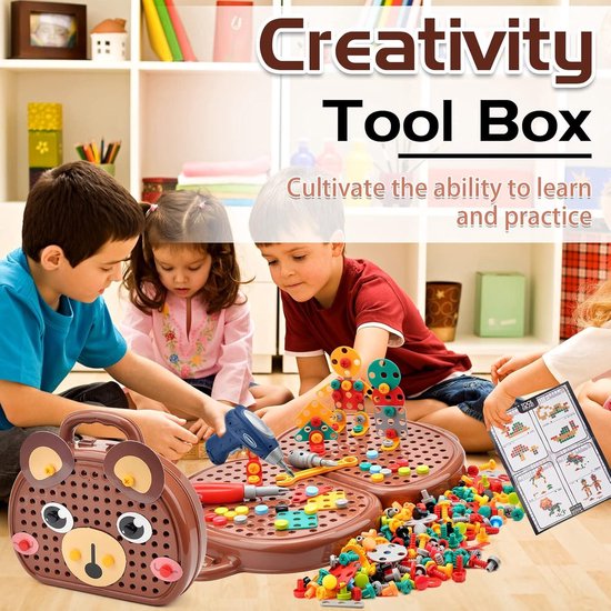 Cuddle Play Toy from 3 Years with Drilling Machine - Educational Toy ...