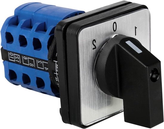 3 Positions 12 Clamps Rotary Switch Universal Switch Rotary Cam Toggle ...