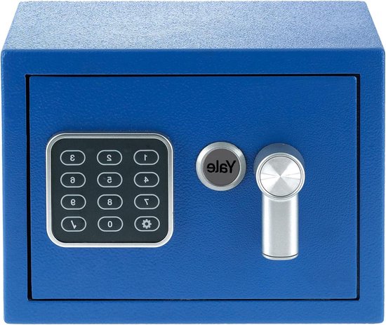 Mini Elektronische Kluis - Veiligheid - Compact - Blauw | bol