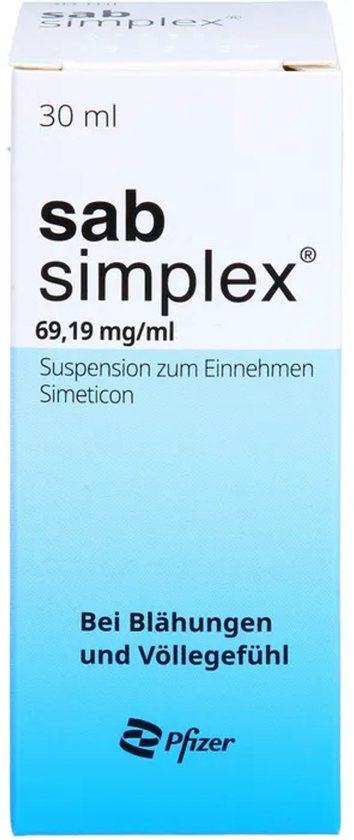 Sab Simplex 100ml - tegen baby krampjes | bol